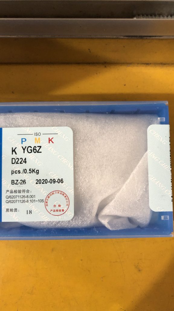 Dao tiện hợp kim YG6 - D224 - Linh kiện máy móc Văn Thái