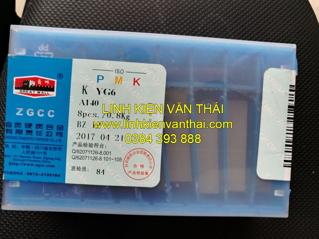 (Tiếng Việt) Dao tiện YG6 - A140 - Linh kiện máy móc Văn Thái