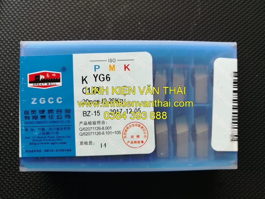 Dao tiện hợp kim YG6 - C122 - Linh kiện máy móc Văn Thái